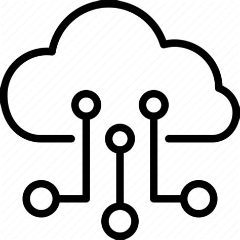 Cloud Data Internet Of Things Iot Smart Icon Download On Iconfinder