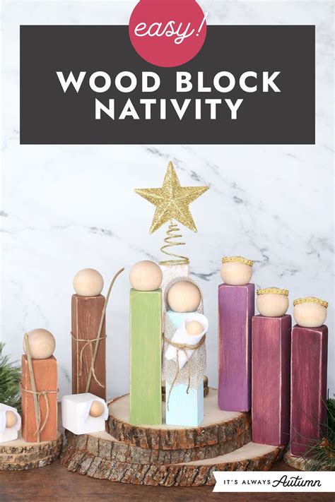 Diy Wood Block Nativity Artofit