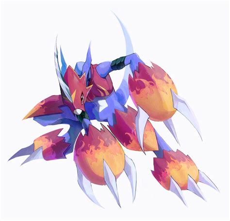 Fladramon Digimon Drawn By Legzy Danbooru