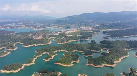 Piedra Del Penol Medellin Colombia Aerial View Stock Video Video Of