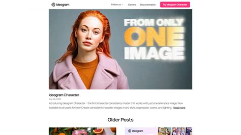 Ideogram Create Consistent Character Images With Ai