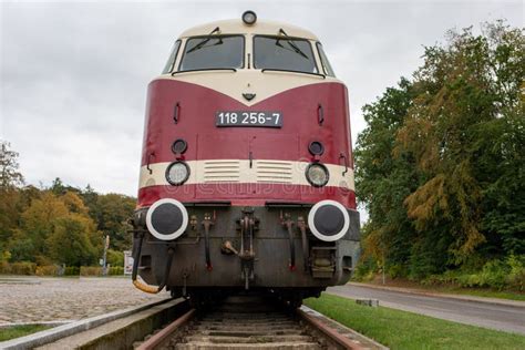 Alte Historische Bahn Der Deutschen Reichsbahn Aus Der Zeit Der Ddr