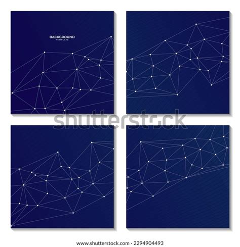 digital technology plexus background stock vector royalty free