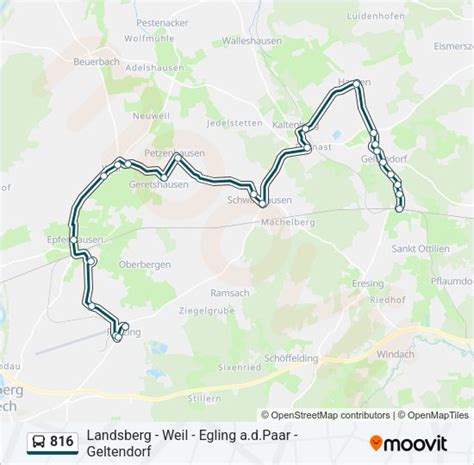 816 Route Fahrpläne Haltestellen Karten Gasthaus Frank Aktualisiert