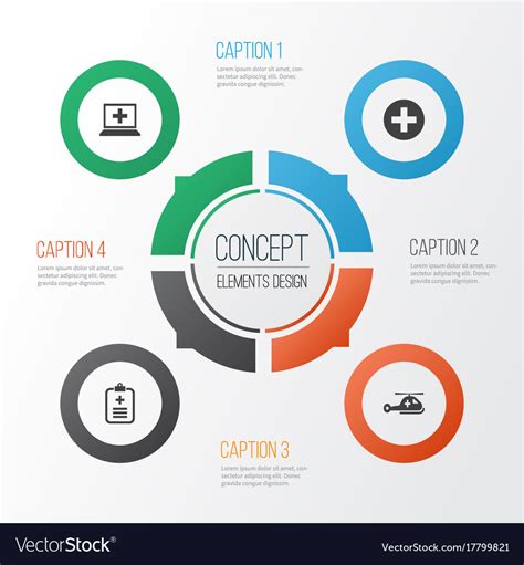 Antibiotic Icons Set Collection Of Database Plus Vector Image