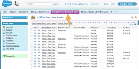 Configure Coach Reporting In Salesforce Showpad Help Center