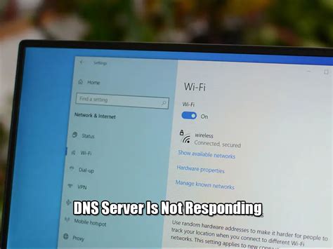 رفع خطای DNS Server Is Not Responding در ویندوز کاربر شبکه آموزش