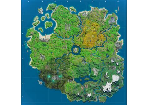 Fortnite Chapter 2 All Landmarks Map Updated Rfortnit