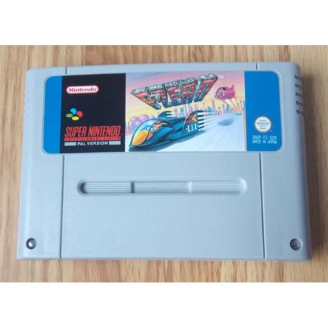 Super Nintendo F Zero Cartridge O Briens Retro Vintage