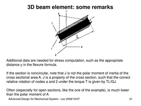 PPT Bars And Beams FEM Linear Static Analysis PowerPoint Presentation ID