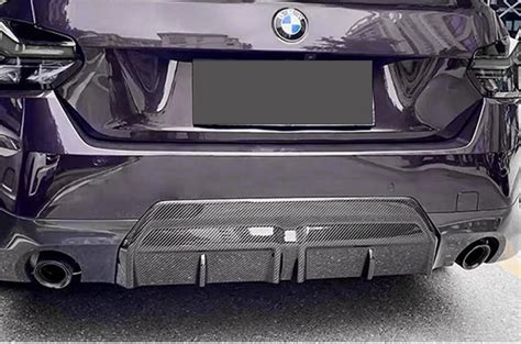 Mp Dry Carbon Fiber Rear Diffuser Bmw G42 2 Series