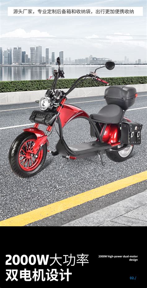 定制哈雷双人电动车60v12a锂电池太子 车哈雷电动车成人代步车 阿里巴巴