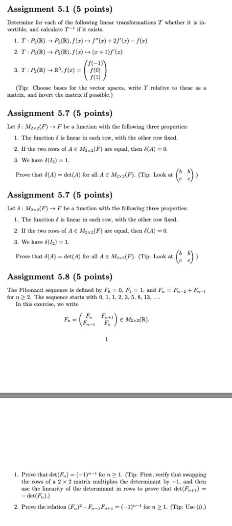 solved assignment 5 1 5 ﻿points determine for each of ﻿the