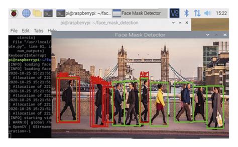 test of the proposed framework on the embedded vision system