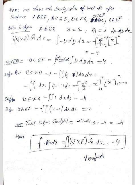 6 63 Verify Stokes Theorem For A Y Z 2 I 0z 4 J Xck Where S Is The Surface