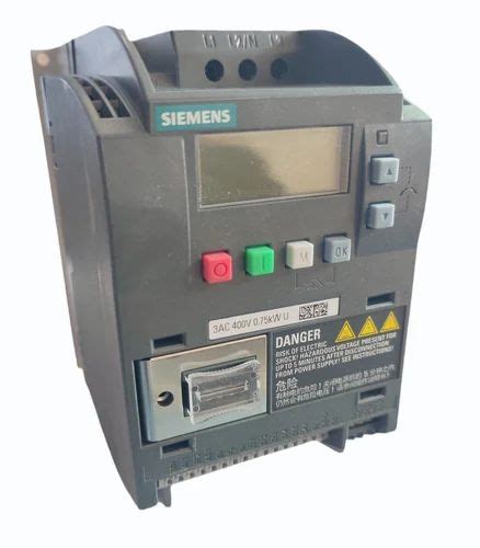 2hp 3 Phase Siemens V20 Ac Drive Vfd For Pumps 3000 Rpm At ₹ 15500