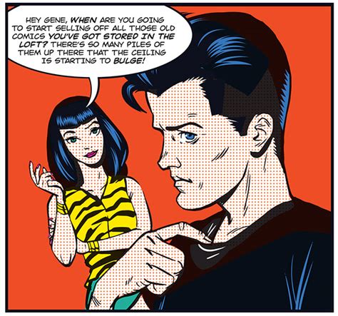 Retro Comic As It Happens On Behance