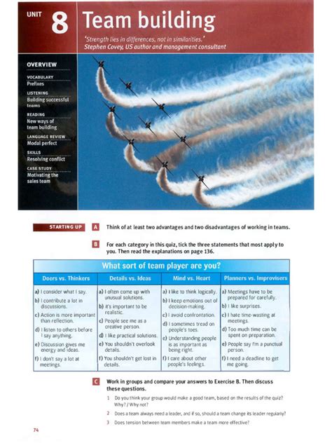 Unit 8 Team Building Pdf