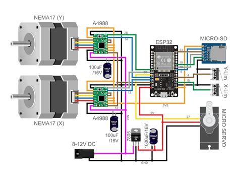 Drawing Robot Wifi Bluetooth Usb Cnc Shield Grbl Esp32 25 Steps Instructables