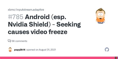 Android Esp Nvidia Shield Seeking Causes Video Freeze · Issue 785