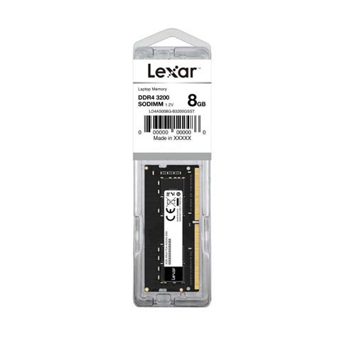 Lexar Ddr4 3200 2666 Sodimm Laptop Memory 8gb