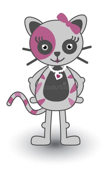 Pussycat Cartoon Illustration Stock Illustration Illustration Of