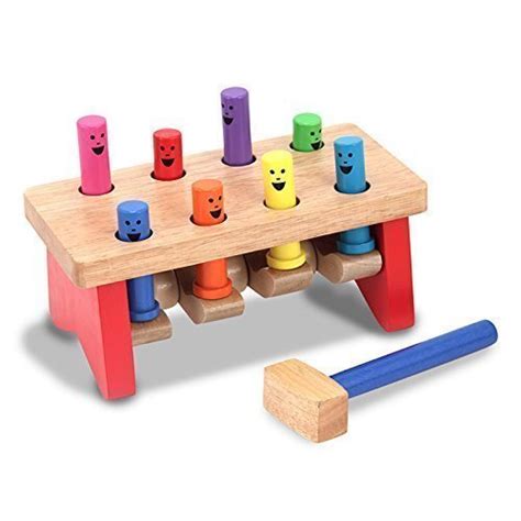Melissa And Doug Deluxe Pounding Bench Set Of 3 Kimospace