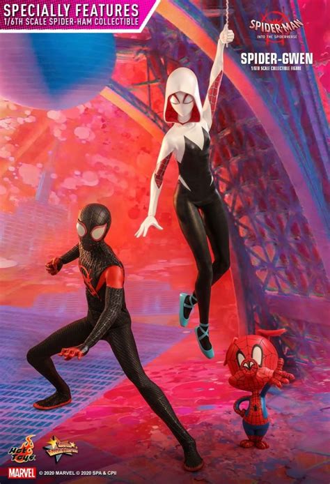 Miles Morales Animierten Spielfilm Spider Man Into The Spider Verse Von Hot Toys MMS