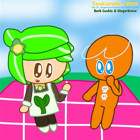 Cookietober 2022 Day 30 Gingerbrave Hangout By Rosejigglypuff76 On