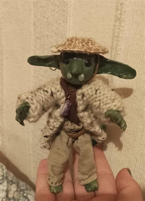 Lil Goblin Art Doll R Goblincore