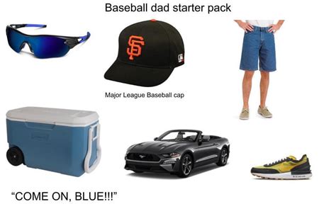 Baseball Dad Starter Pack R Starterpacks