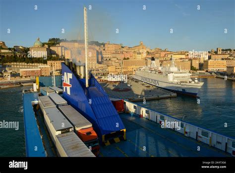 Ancona Italy 4 May 2022 The Port Of Ancona On Italy Stock Photo Alamy