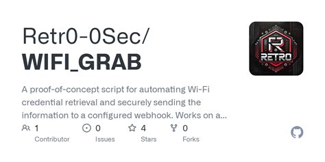 GitHub Retr0 0Sec WIFI GRAB A Proof Of Concept Script For Automating