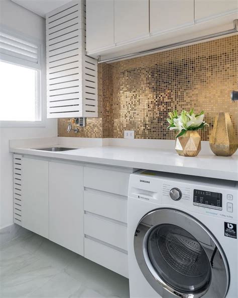 Lavanderia planejada 60 inspirações para decorar de forma funcional em
