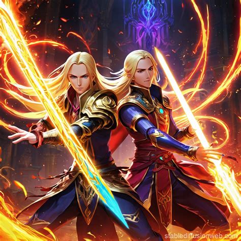 Path Of Exile 2 Invoker Fighting Abyss Stable Diffusion Online
