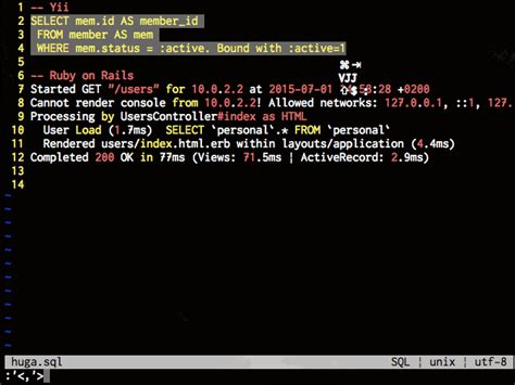 GitHub KazuakiM Vim Sqlfix