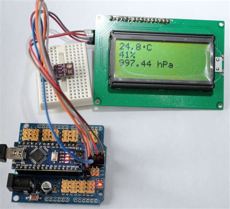Moja Elka Stacja pogody na Arduino cz Pomiar temperatury wilgotności i ciśnienia