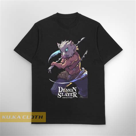 Jual Baju Kaos Distro Pria Demon Slayer Kimetsu No Yaiba Inosuke Hashibira Shopee Indonesia