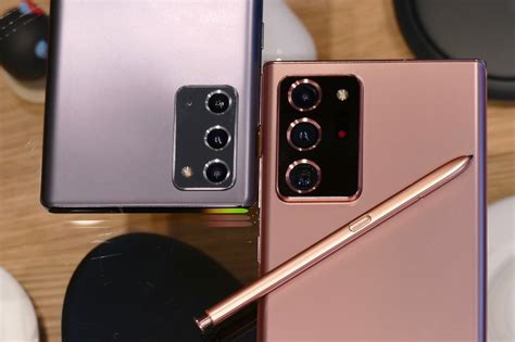 Samsung Galaxy Note 20 Vs Galaxy Note 20 Ultra Digital Trends