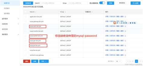 Ruoyi Cloud框架学习 【02 Redis安装搭建ruoyi下载nacos数据库配置】若依nacos配置 Csdn博客