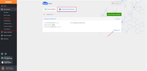 ¿cuáles Son Los Datos De Ssh De Mi Servidor Dedicado Donweb