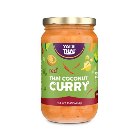 Yais Thai Red Thai Coconut Curry 16oz Terra Powders