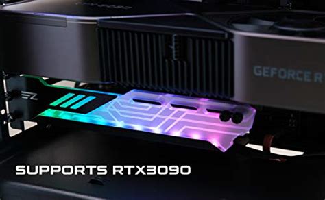 EZDIY FAB RGB GPU Holder V Pin Colorful RGB Graphics Card GPU Support Video Card Holder