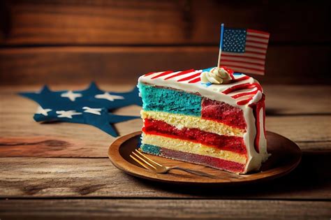 Premium Ai Image American National Holidays Concept 4th Of July