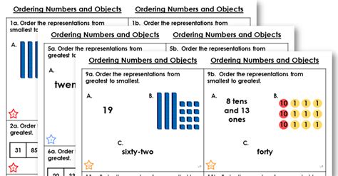 Year Ordering Numbers And Objects Lesson Classroom Secrets