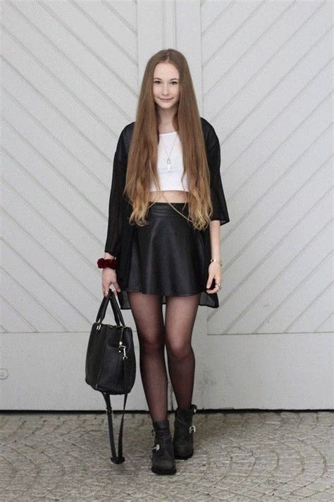 Pantyhose Outfits Nylons And Pantyhose Fashion Models Girl Fashion