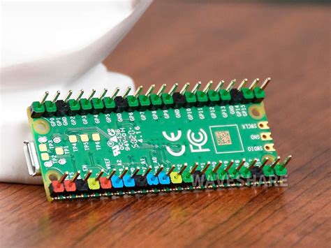 Buy Waveshare Raspberry Pi Pico With Pre Soldered Color Header Microcontroller Development Board