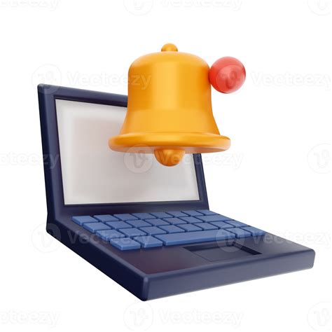 D Notification Social Media PNG