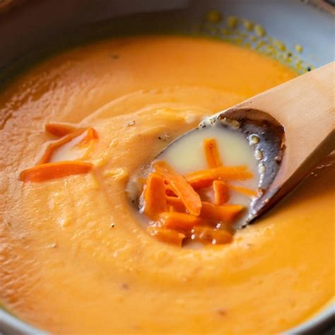 30 Minutes Creamy Carrot Soup Luscious Aromatic