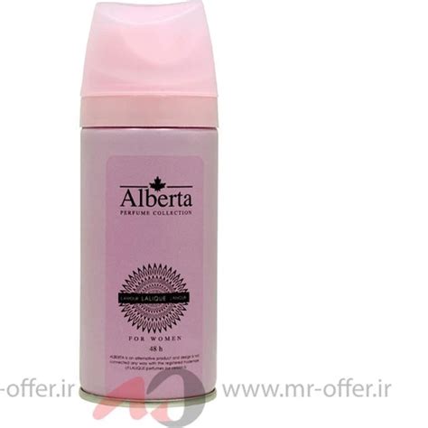 خرید و قیمت اسپری خوشبو کننده بدن زنانه آلبرتا مدل لالیک لامور ترب